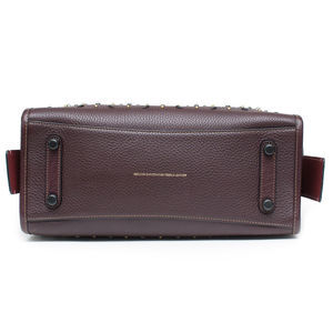 Coach | Bags | Coach Rogue Prairie Rivets Tote Bag Dark Red Oxblood ...